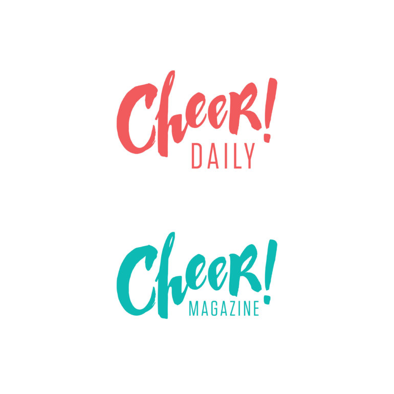 Cheer! Magazine Secondary Logo Lockups - ST8MNT BRAND AGENCY