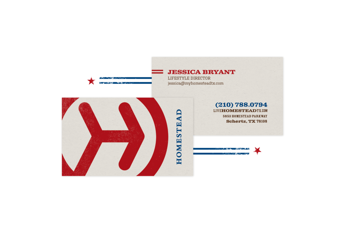 Homestead Business Cards - ST8MNT BRAND AGENCY