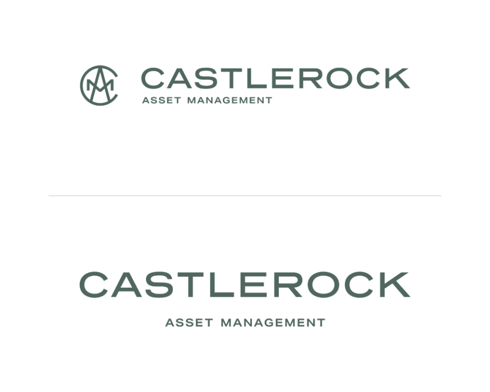 Castlerock Asset Management Logos - ST8MNT BRAND AGENCY