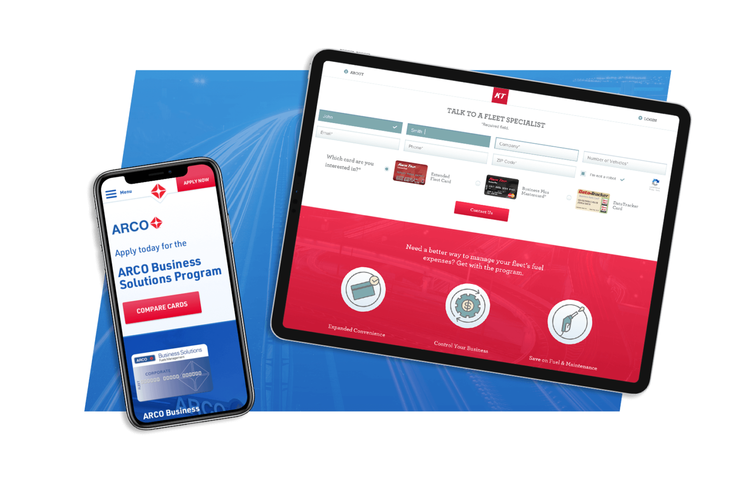 Fleetcor fuel cards UX - ST8MNT BRAND AGENCY
